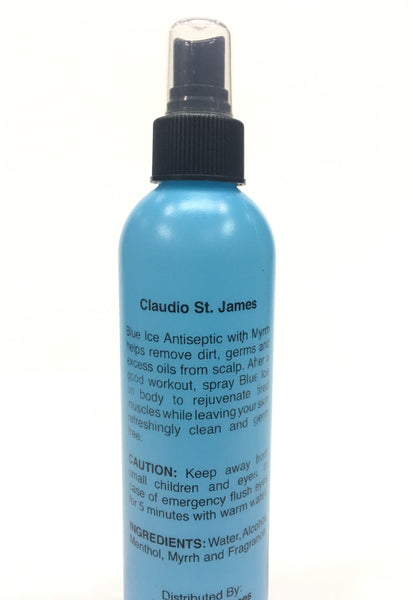 Antiseptic Braid Hair Spray | Blue Ice for Tight Braids – Claudio St ...
